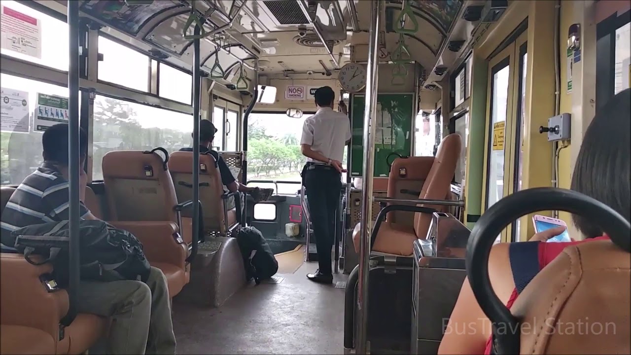 Vientiane City 2 Bus Service Airport Shuttle Announcement - YouTube