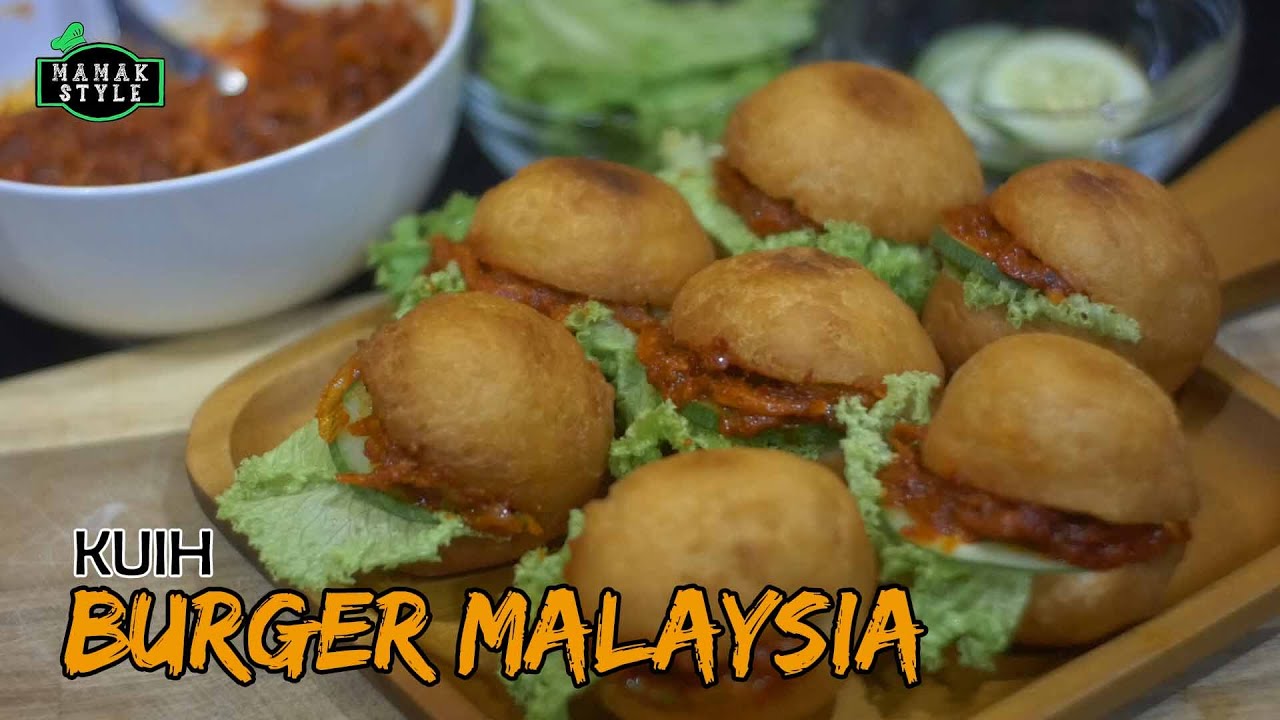Kuih Burger Malaysia | Resepi Pau Sambal | Cooking Channel | Cara buat ...