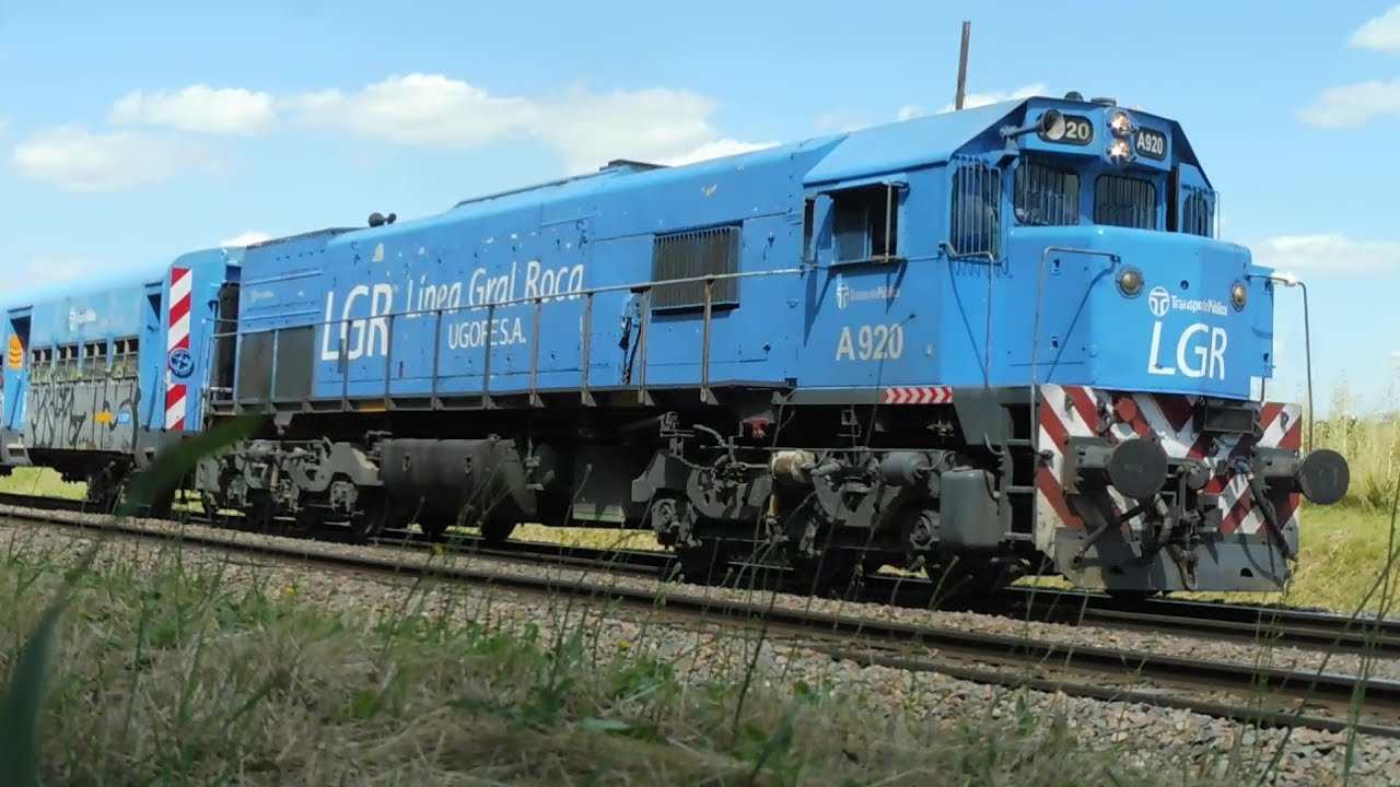 Locomotoras GM/EMD GT22 con trenes de pasajeros - YouTube