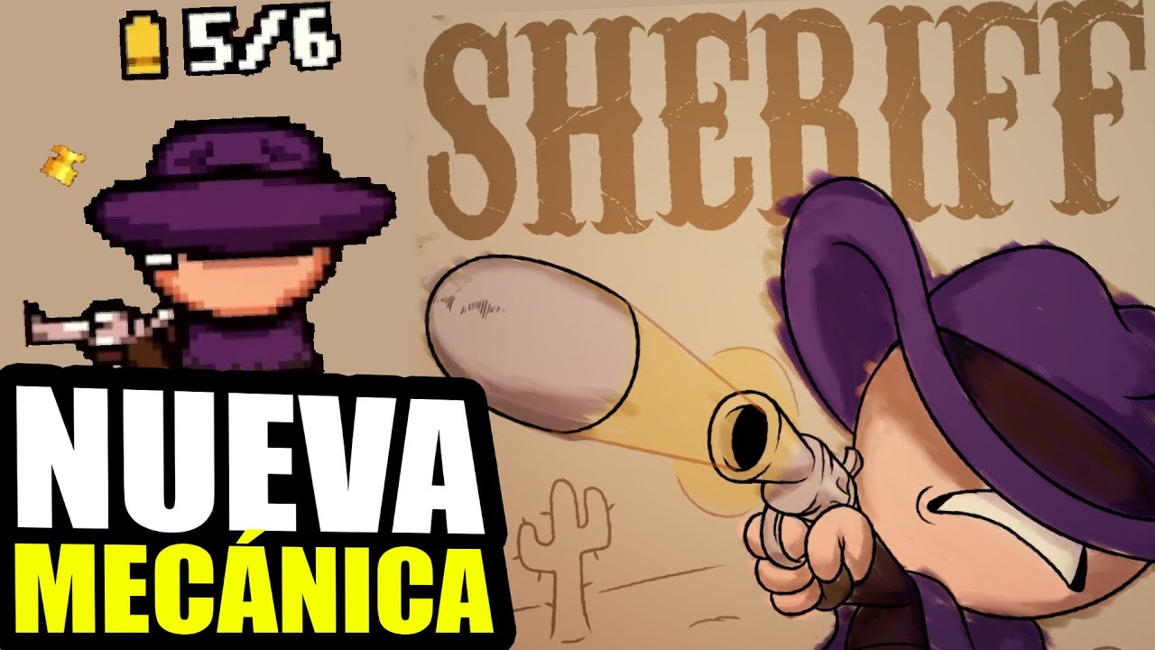 ¡THE SHERIFF, UN NUEVO PERSONAJE DE ISAAC! - YouTube