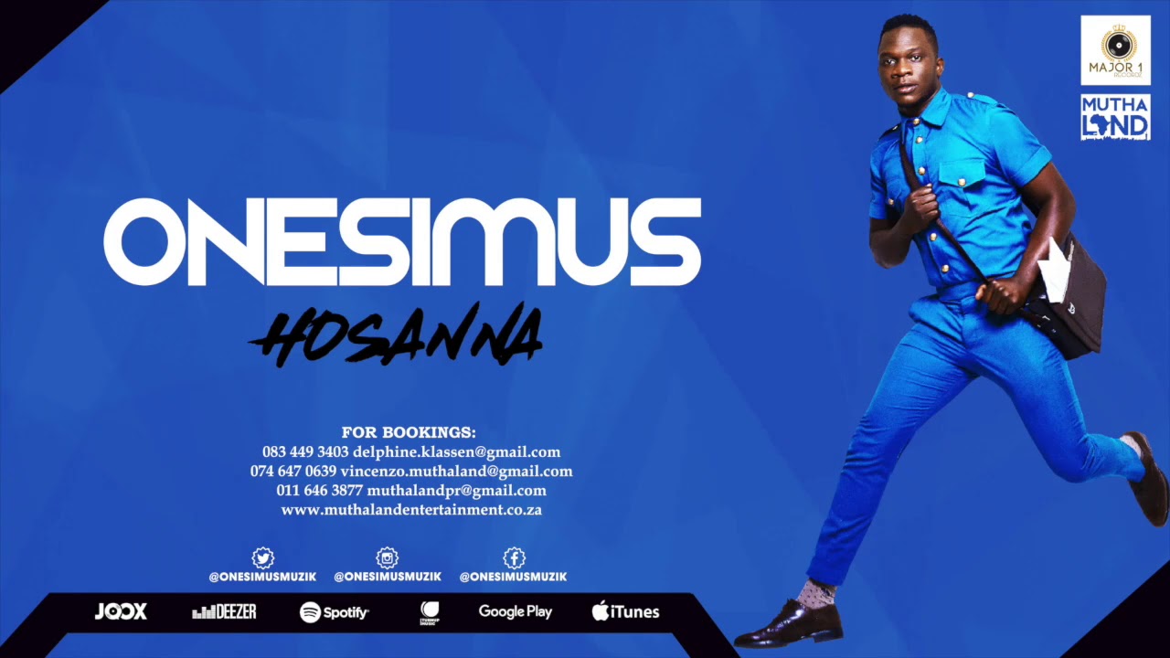 Onesimus - Hosanna - YouTube