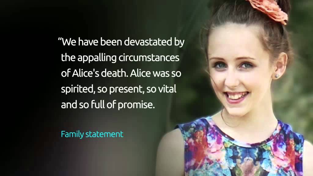 Funeral held for murdered schoolgirl Alice Gross - YouTube