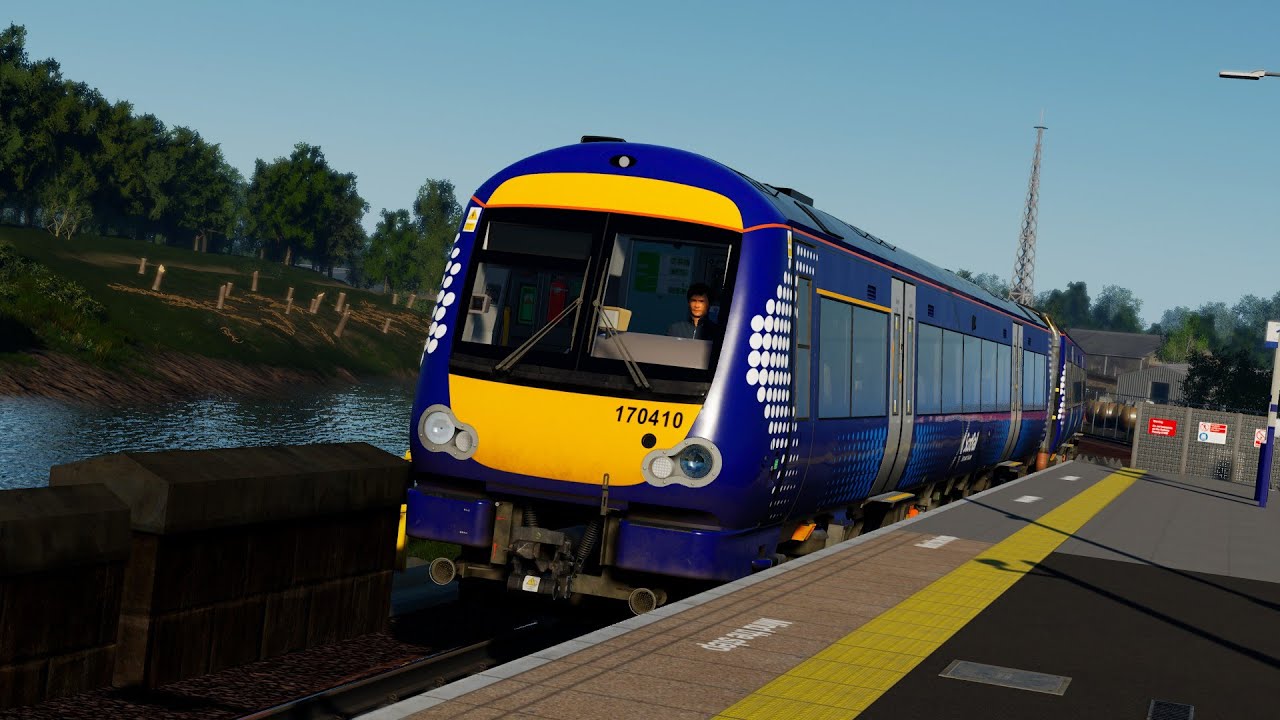 TSW5 Live - Trying out the BRAND NEW Leven Expansion on The Fife Circle ...