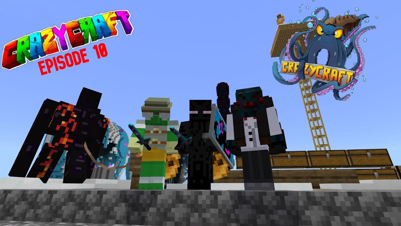 Crazy Craft E10 Minecraft Bedrock - YouTube