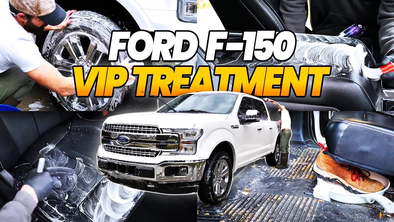 Cleaning A Filthy Work Truck | Ford F150 Car Detailing Restoration ...