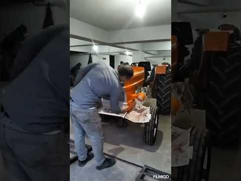 FİAT 480 S8 _ TRAKTÖR BOYAMA YENİLEME VE RESTORASYON