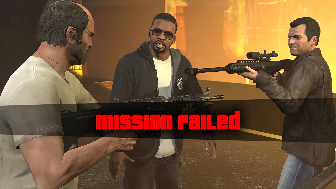 Mission Failed | The third way | GTA 5 - YouTube