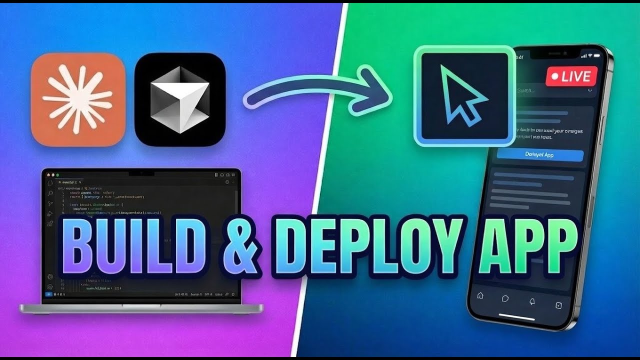 Claude AI + Cursor IDE: The Fastest Way to Build Apps - YouTube