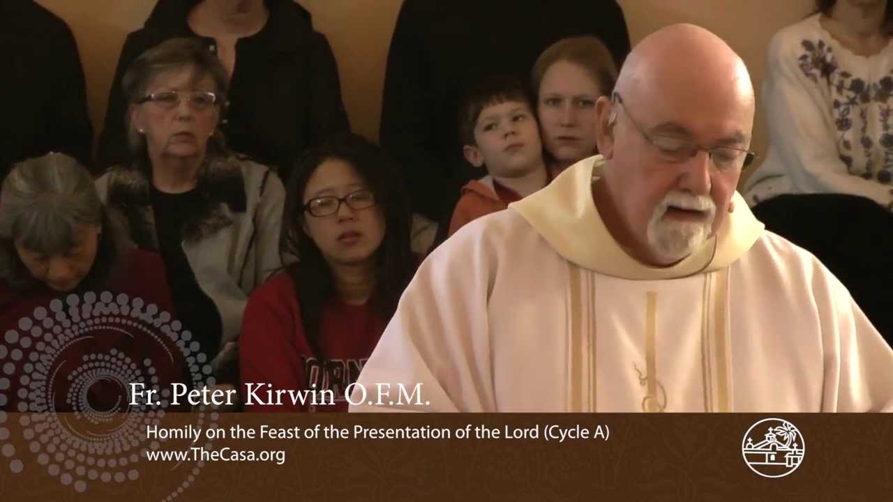Homily on the Solemnity of Presentation of the Lord (Cycle A) Fr Peter ...