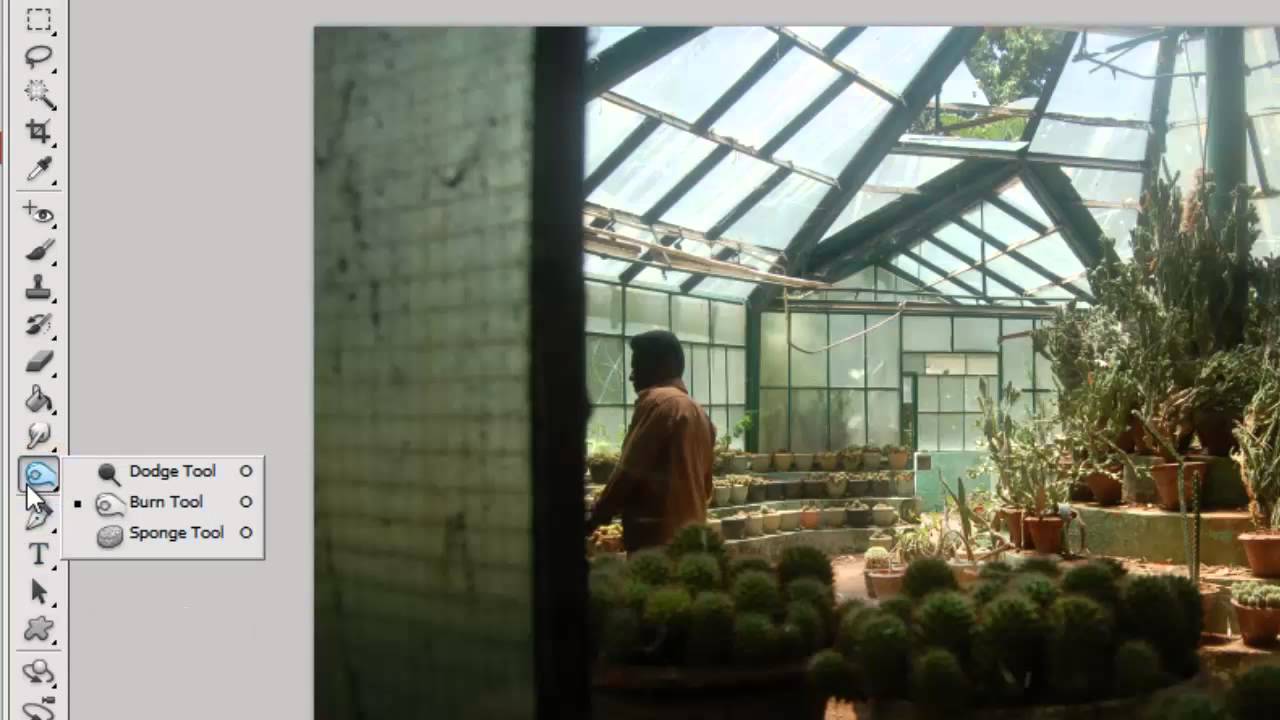 How to Brighten Image using Photoshop Dodge Tool - YouTube