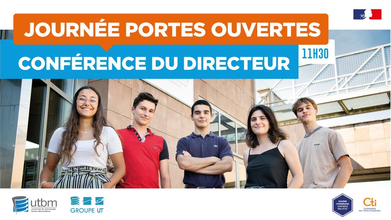 Portes ouvertes UTBM 2023 - YouTube