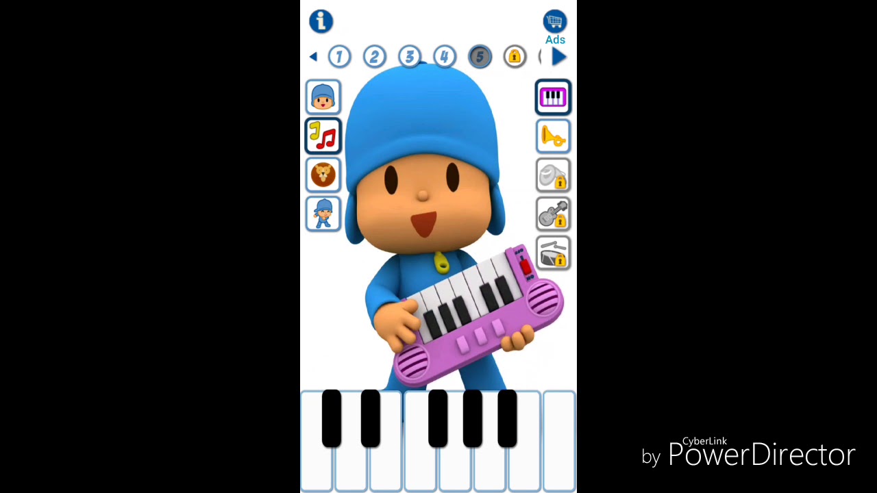 Pocoyo Piano 05 Effects Round 1 vs Everyone - YouTube