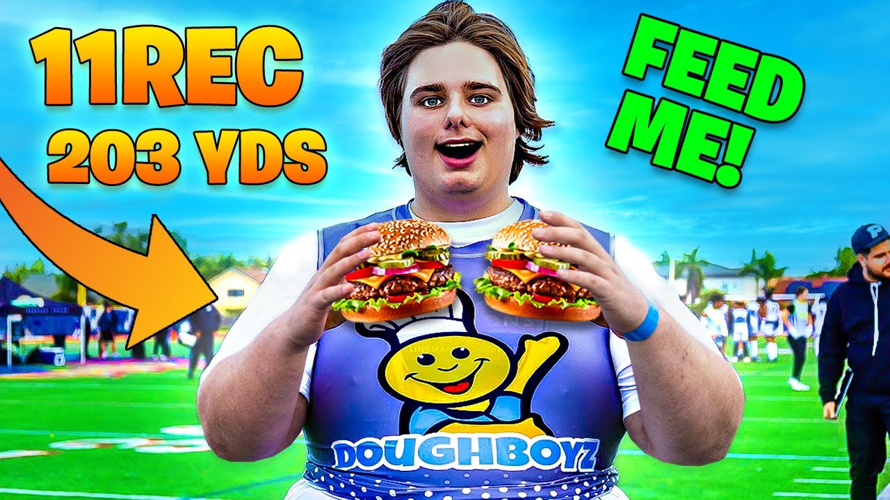 CHEESEBURGER IS UNSTOPPABLE (HE LED THE TEAM IN CATCHES) - YouTube