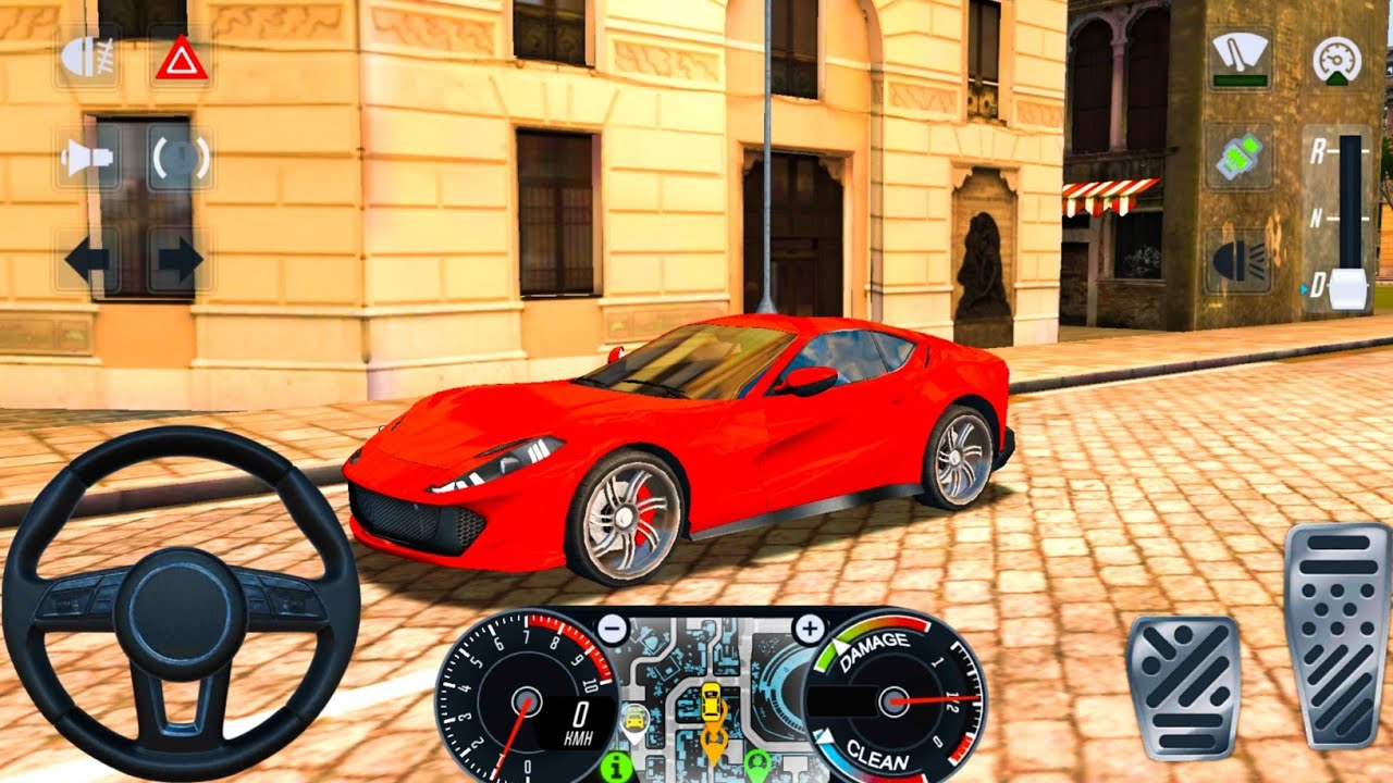 AMARANTH RED CHEVROLET CORVETTE GAMEPLAY AND WALKTHROUGHS ️ - TAXI SIM ...