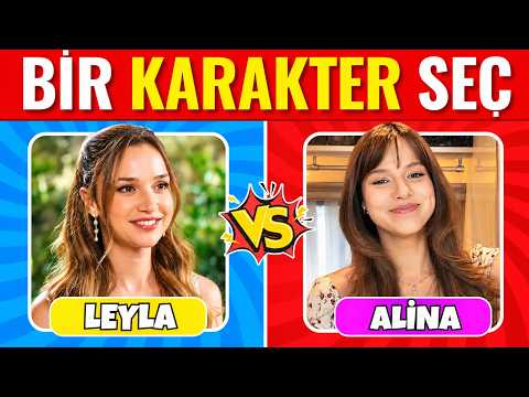 BİRİNİ SEÇ💖 DİĞERİNİ ÇÖPE AT🚫Popüler Dizi Karakterlerinden Hangisini Seçersin🤔