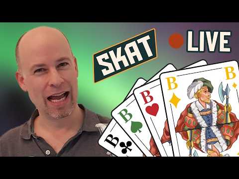 🐾 Weiter geht die wilde Fahrt. 36 Spiele Skat LIVE mit Daniel.