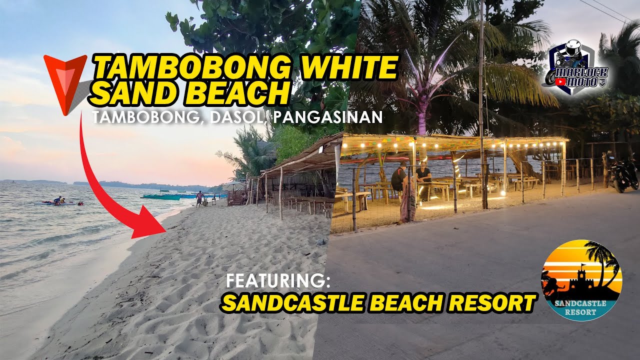 TAMBOBONG WHITE SAND BEACH | FEATURING SANDCASTLE BEACH RESORT ...