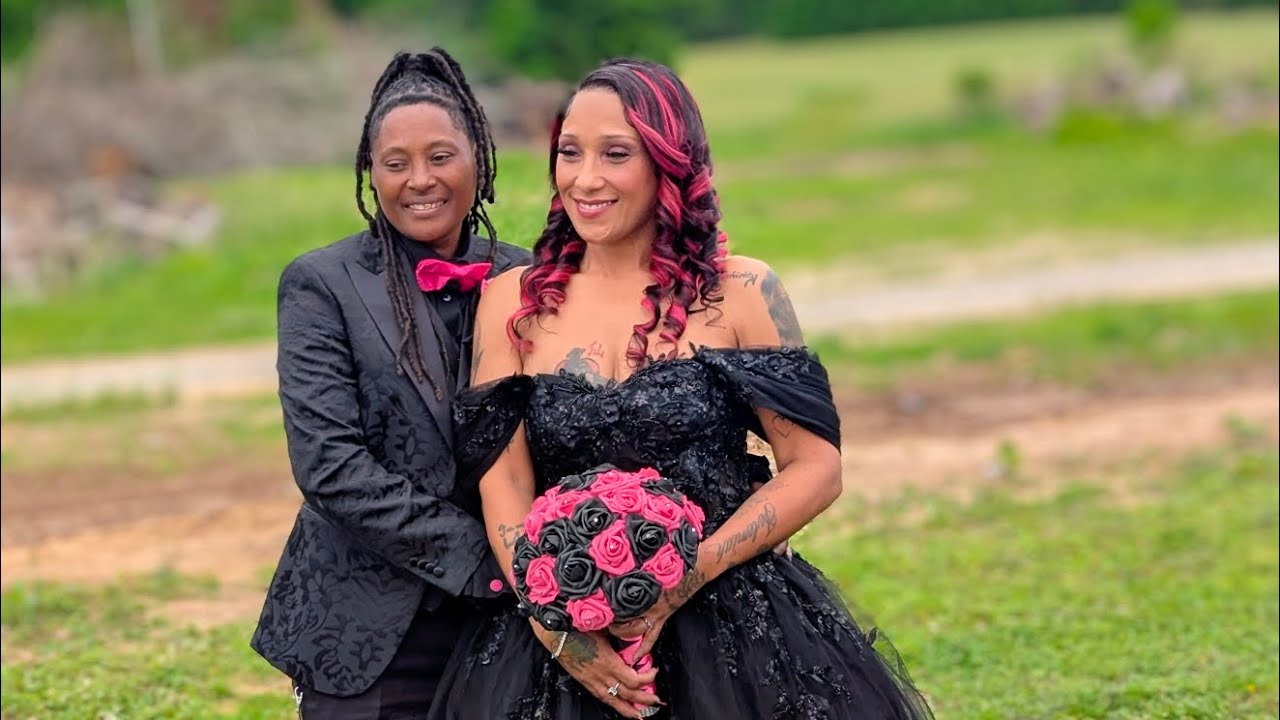 The Wedding of Mrs. & Mrs. Brenda Hamer 🩷🖤 5/10/25 👰🏽‍♀️👰🏾‍♀️ #wedding ...