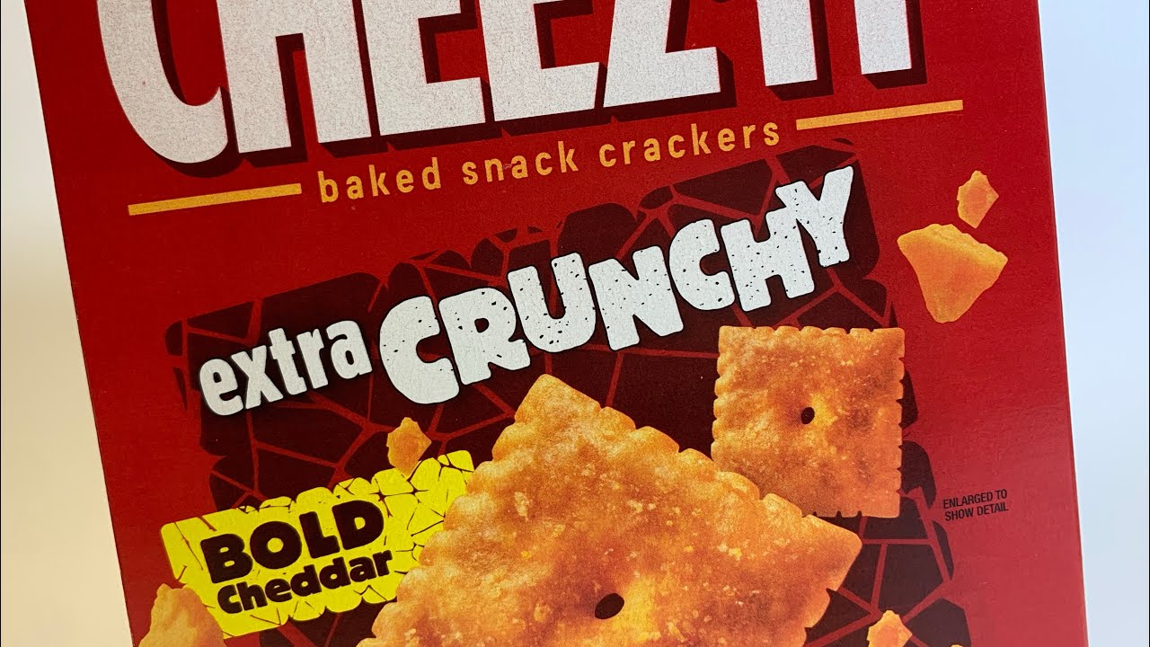 Cheez-It Extra Crunchy Bold Cheddar - YouTube