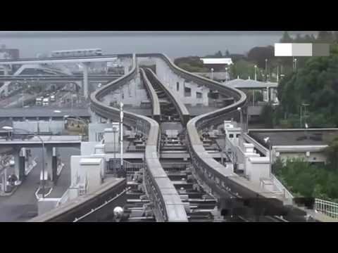 How the track get change of maglev train in japan - YouTube
