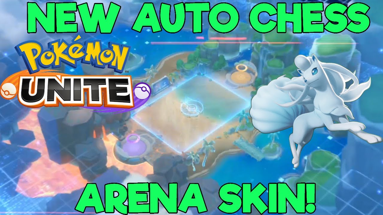 Pokemon Unite Auto Chess ~ NEW ARENA SKIN! - YouTube