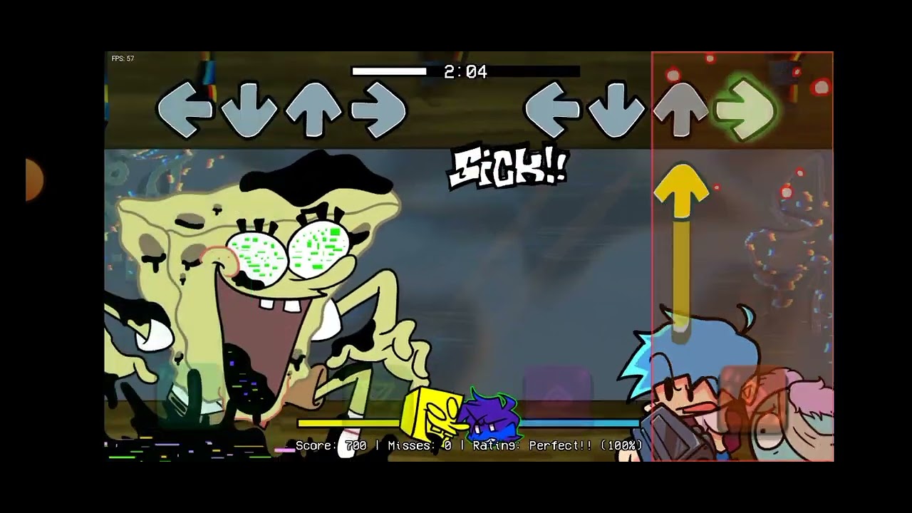 fnf spongebob infected . сылка на мод описание - YouTube