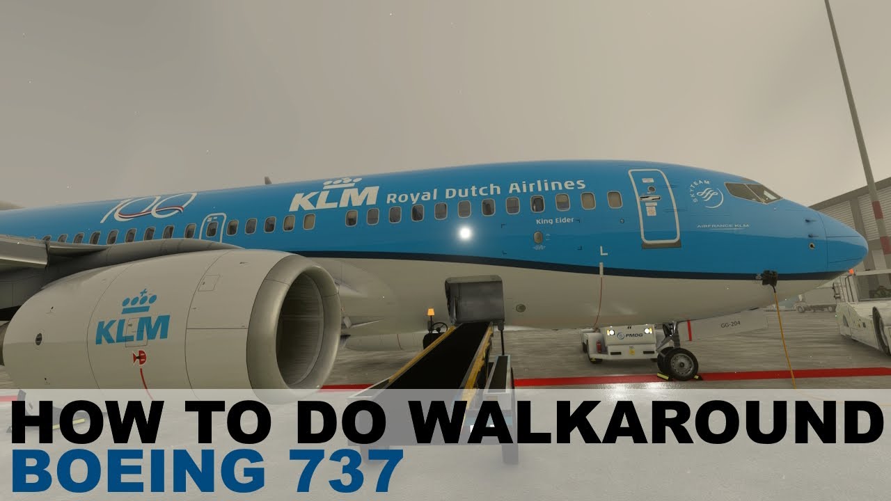 Step-by-Step Boeing 737 Walkaround: All You Need to Know! - YouTube