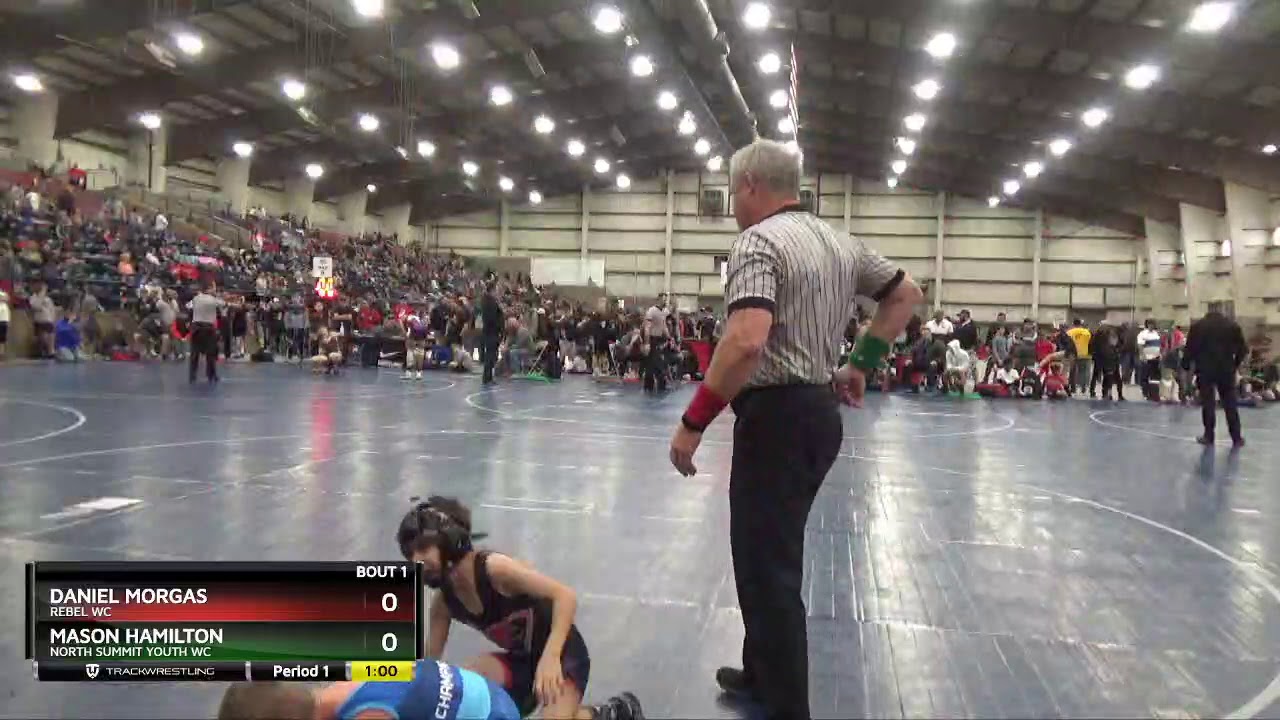 8U 49 Charlie Perea Pomona Elite Vs Hudson Ellison Mettle Wrestling ...