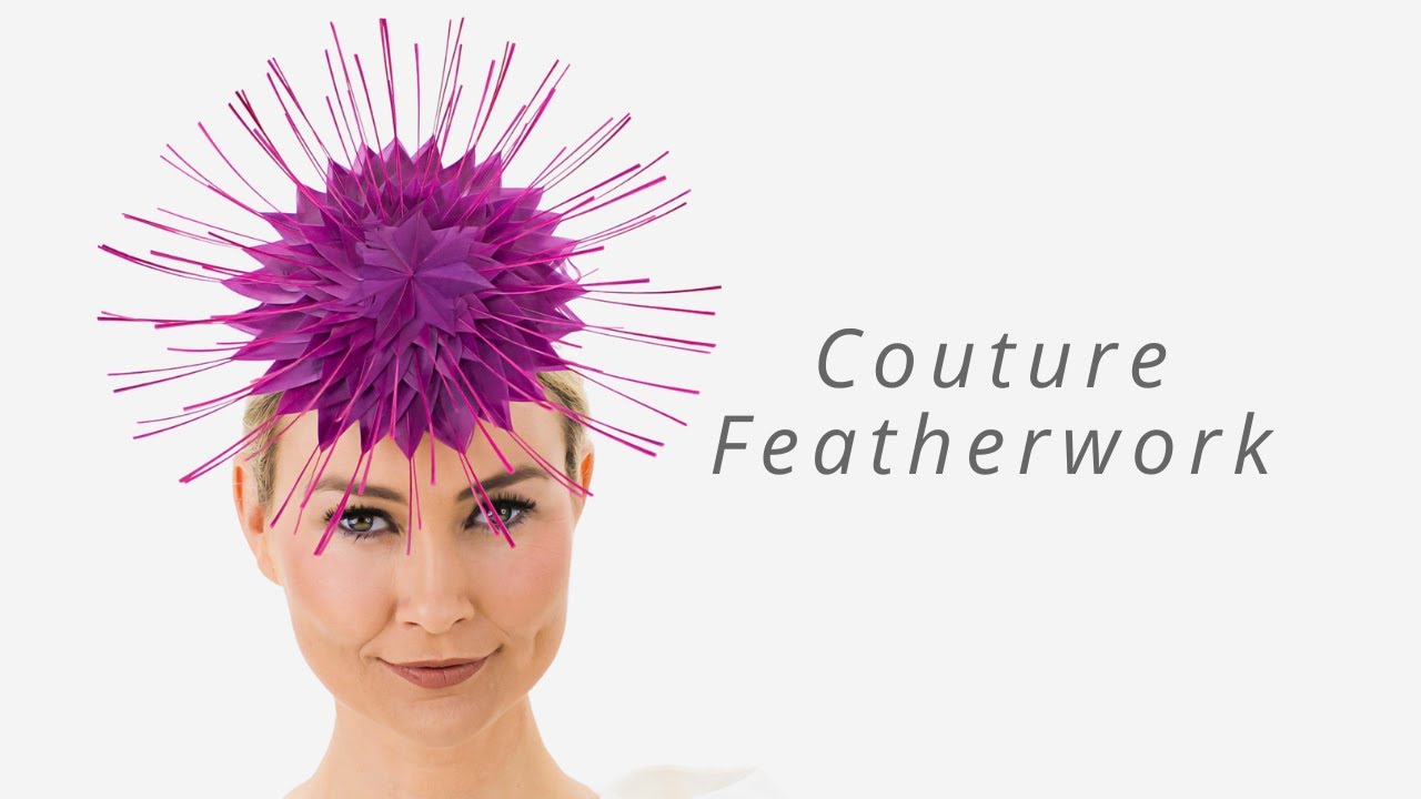 Couture Featherwork Course Preview - YouTube