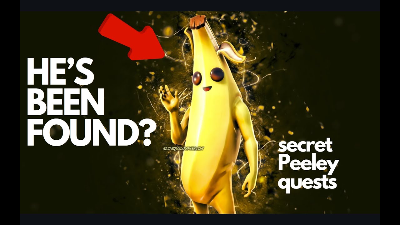 How to do the SECRET Peely quests in Fortnite! - YouTube