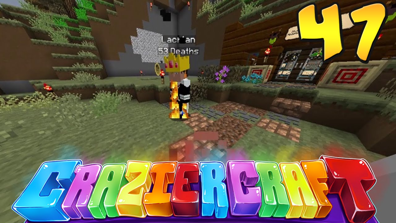 Minecraft Crazier Craft #47 "GIFT FROM LACHLAN!!" - YouTube