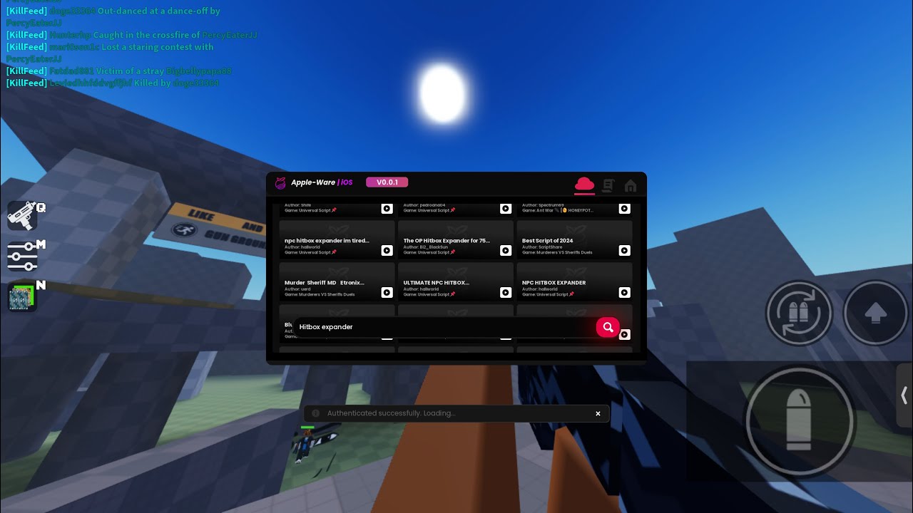 Roblox universal esp and hitbox expander! (Apple ware only) (may be in ...