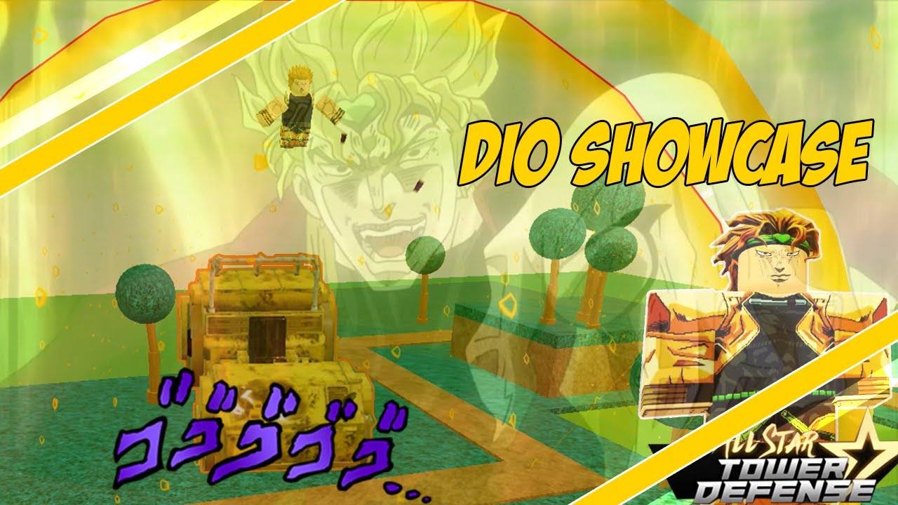 Dio Showcase | All Star Tower Defense - YouTube