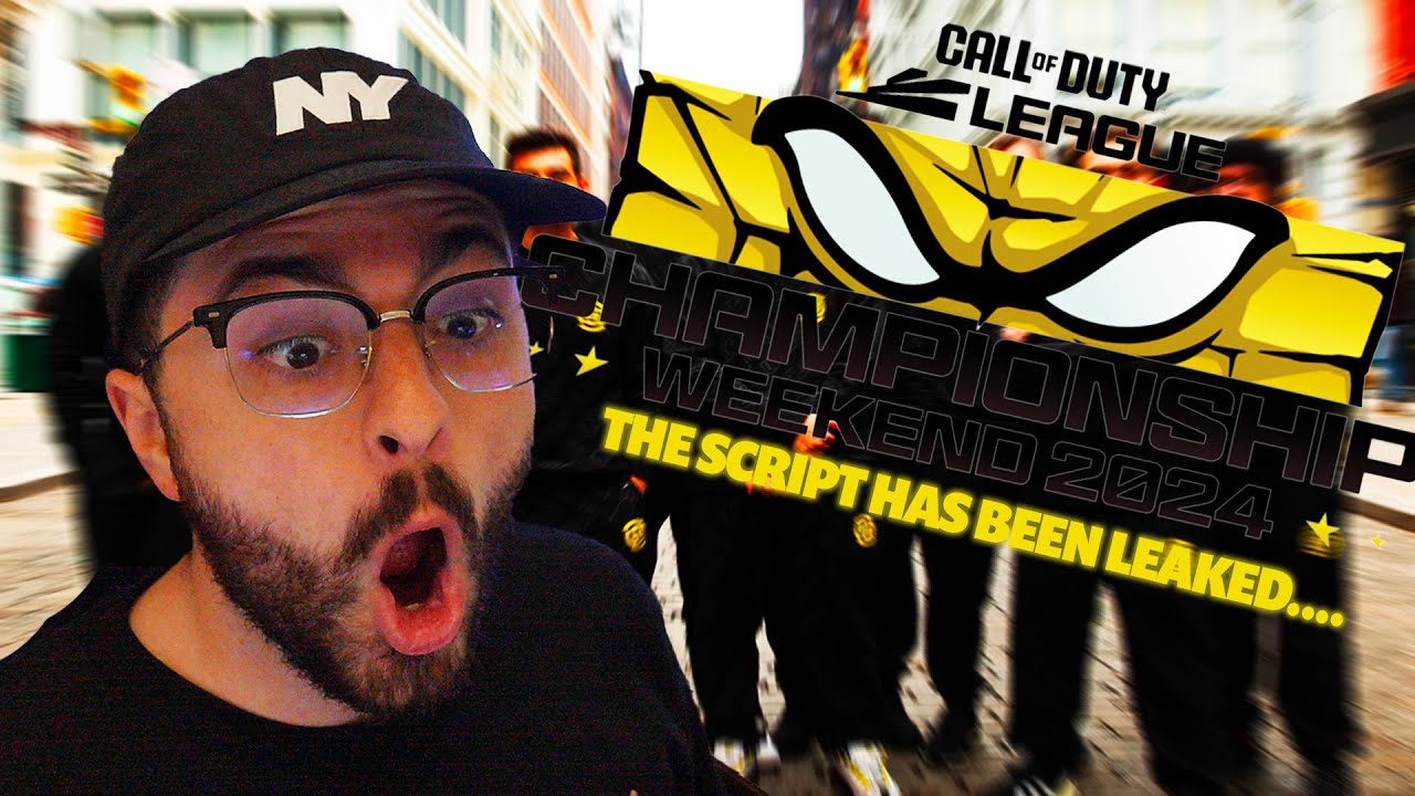 I GOT THE 2024 COD CHAMPS SCRIPT EARLY.......... (COD CHAMPS ...