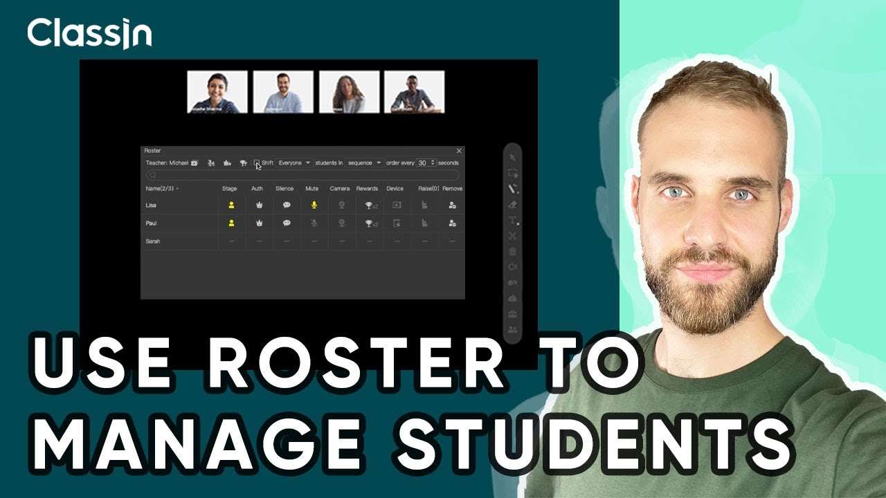How to manage your students with Roster - YouTube