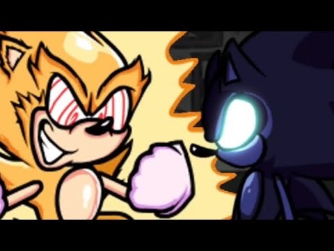 fnf unknown suffering cover ( fleetway sonic vs dark sonic ) - YouTube