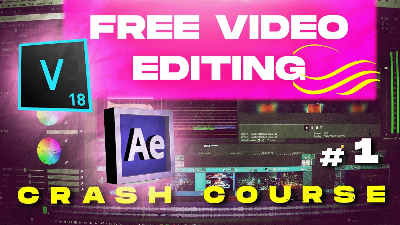 Master Video Editing in Under 2.5 Hours for FREE! Crash Course 2023 ...