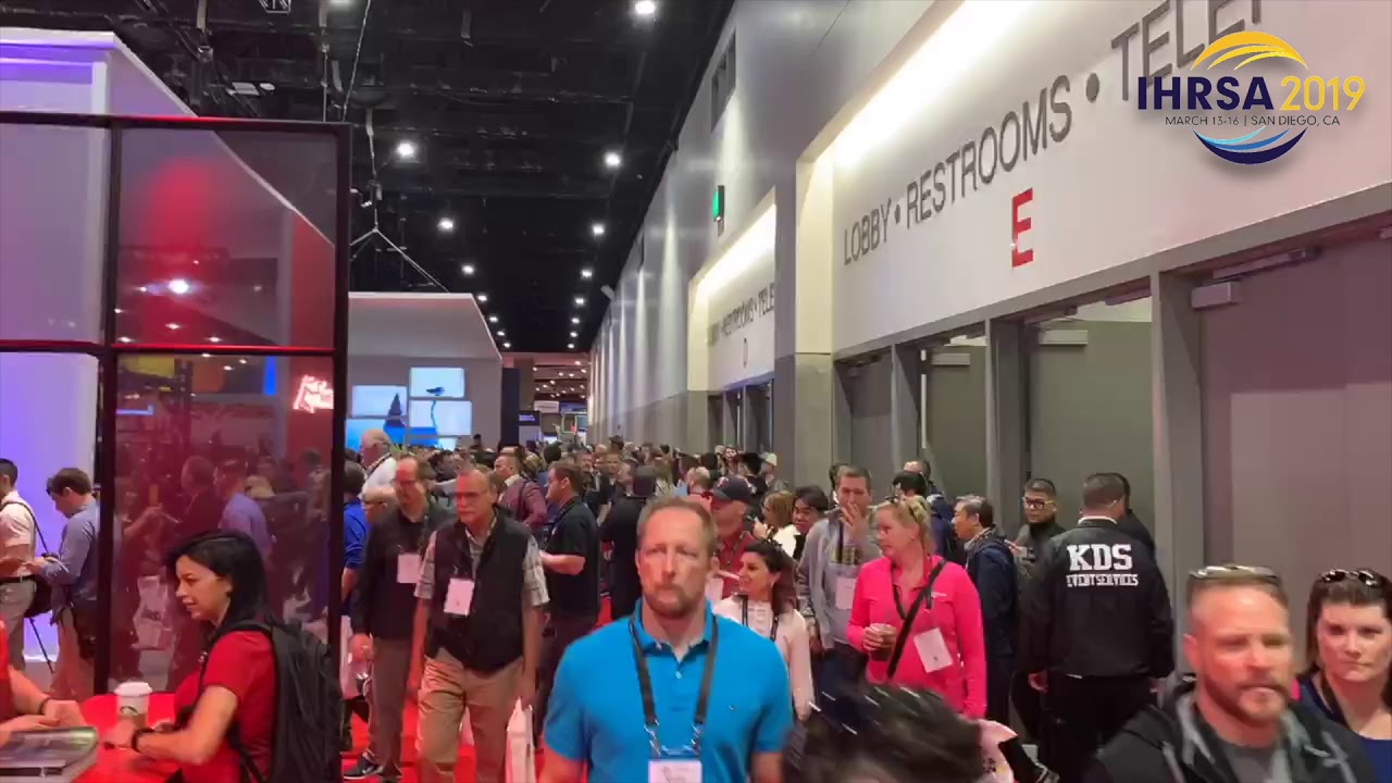 The IHRSA 2019 Trade Show is Open! - YouTube