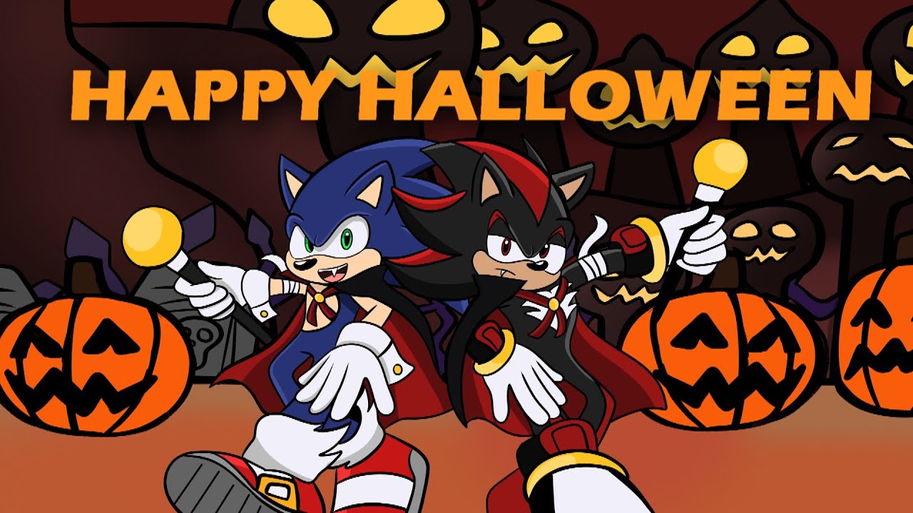 Show - Sonic and Shadow Halloween Dance - YouTube