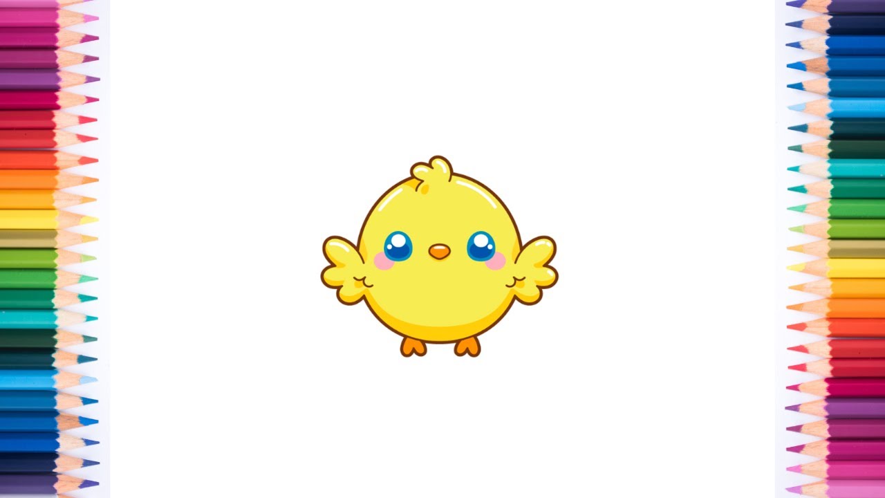 🎨 Guía Práctica de Dibujo: Cómo DIBUJAR un POLLITO desde Cero - YouTube
