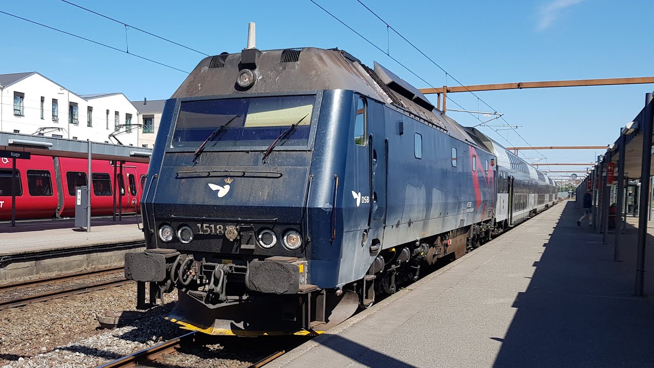 DSB litra ME 1518 på Køge st den 6 3 2020 - YouTube