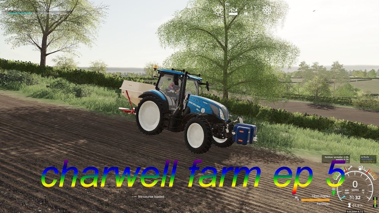 FARMING SIMULATOR 19 charwell farm sub rules ep 5 - YouTube