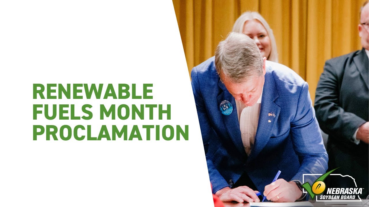 Renewable Fuels Month Proclamation - YouTube