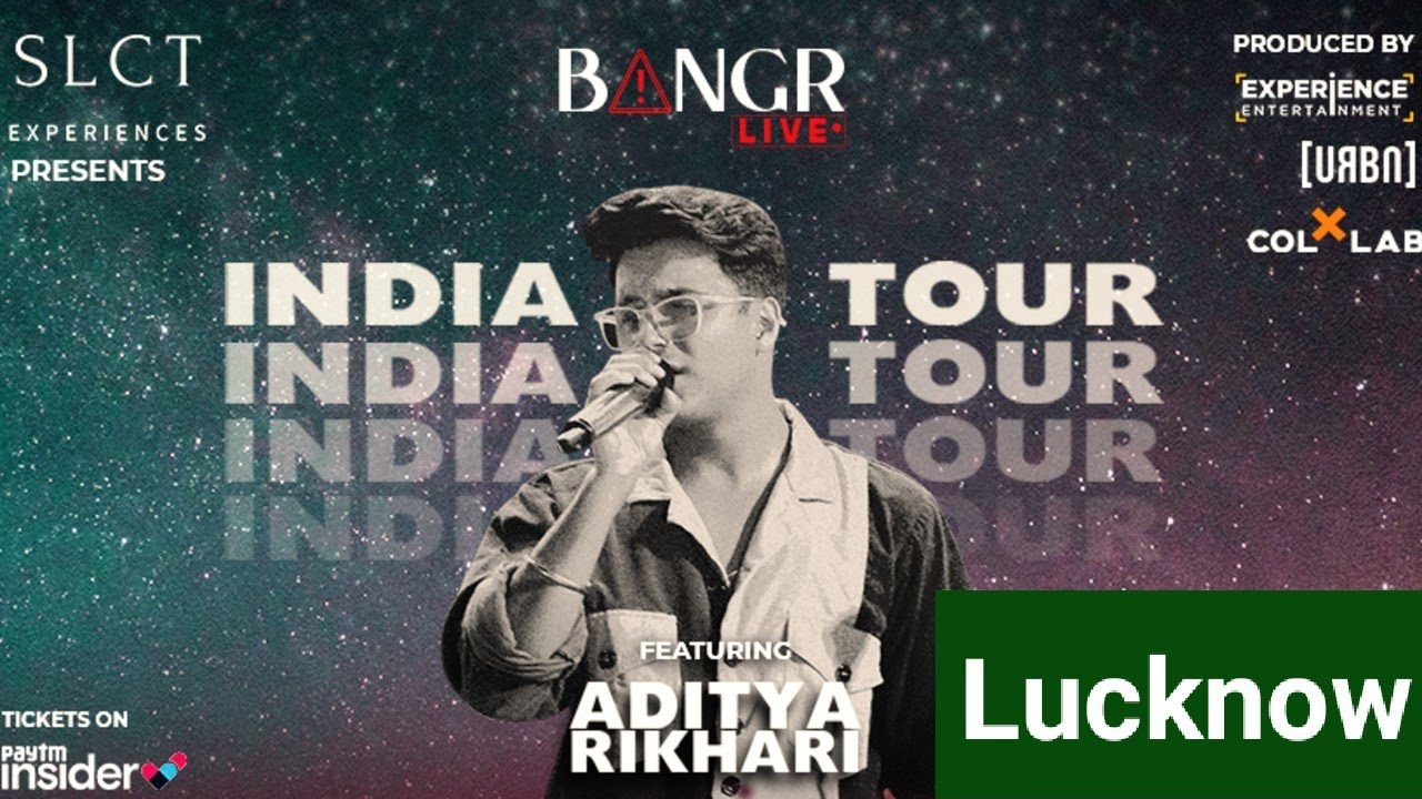 Aditya Rikhari famous song Faasle , Tinka Live tour Lucknow#music#love ...