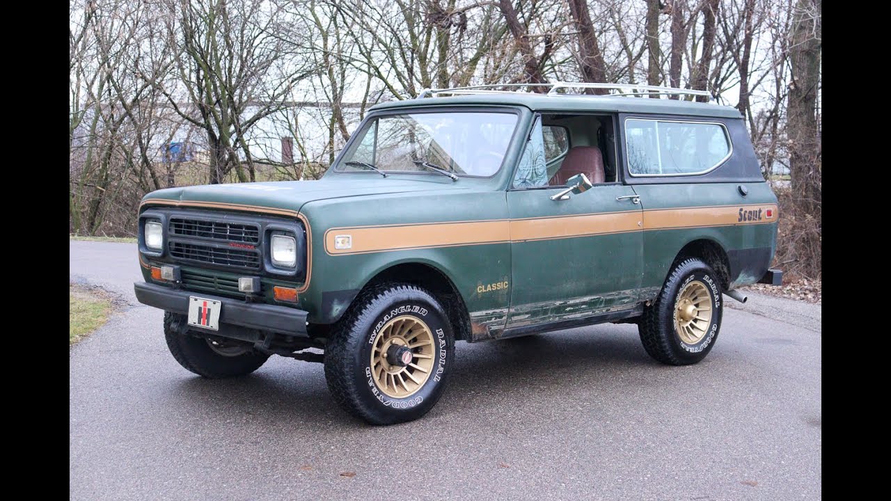 1980 International Scout For Sale - Walk Around Video - YouTube