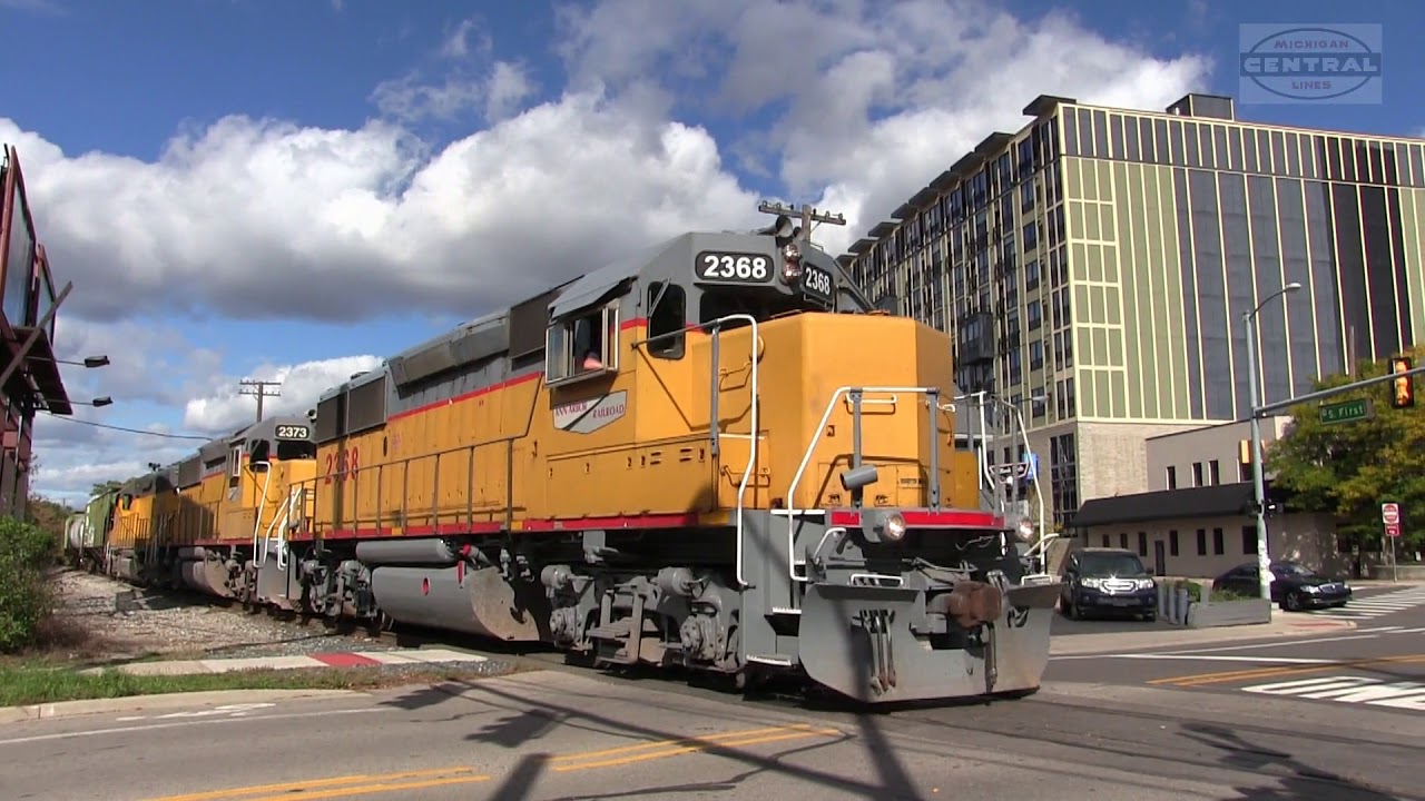 Teardrop Bell on the Ann Arbor Railroad! - YouTube