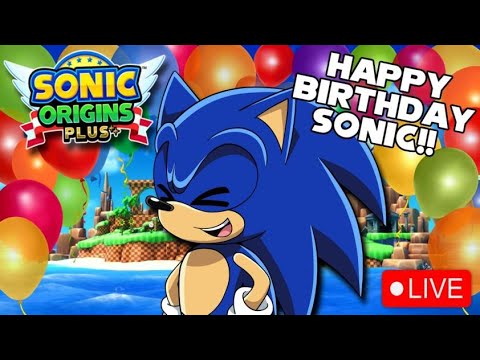 Sonic The Hedgehog's Birthday Stream! - YouTube