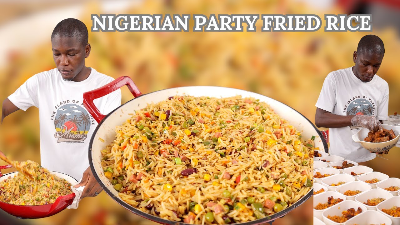 Learn How To Make Nigerian Party Fried Rice That BANGS!!! - YouTube