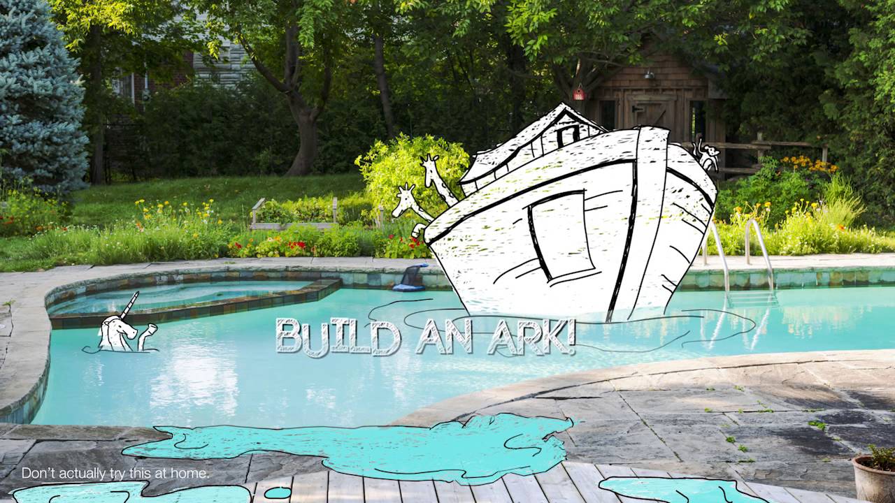 Rain, Rain, Go Away: What to Do About a Flooded Pool - YouTube