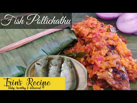 Ayila Meen Pollichathu | How to make Fish Pollichathu in Tamil | Fish ...